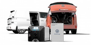 ID. Buzz with 230V power outlet from Clayton Power