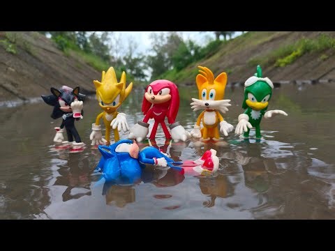 Sonic Hedgehog/Unboxing Figure/Super Sonic/Warehog/Metal Sonic/Knuckles/Super Shadow/Action Figure
