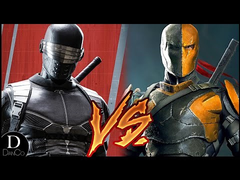 Deathstroke VS Snake Eyes (GI Joe) | BATTLE ARENA