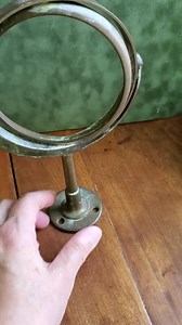 Vintage Brass Nautical Gimbal Frame: Gyro Compass Housing, Kinetic Art Decor - Etsy