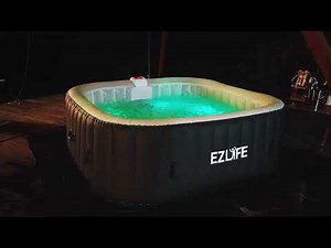 6-Person Inflatable Hot Tub!
