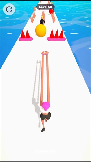 Hand Stack Run Lvl.50 Funny Game 😂💥 || #games #gaming #shorts #trendingshorts