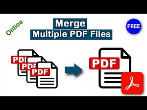 How to Combine or Merge Multiple PDF Files into One File online free