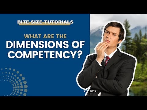 What are the Dimensions of Competency? ( TAE40122 / TAE40116 )