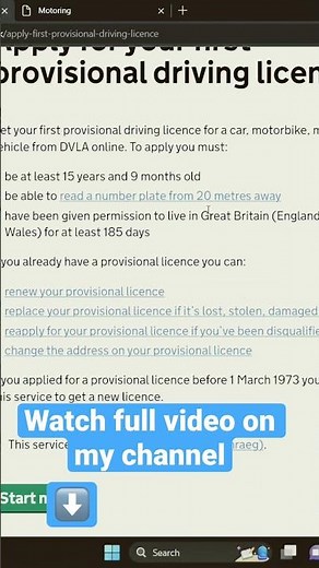 How to apply for Provisional License in UK| International student