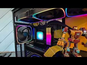 Geometric Future 5 yellow PC case