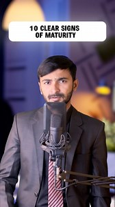 78K views · 4.1K reactions | 10 Clear Signs Of Maturity. | Arslan Syed 1.0 | Facebook