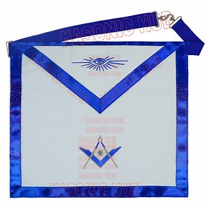 Senior Deacon Cotton Apron | Machine Embroidered | Blue Lodge Officer Masonic Regalia - Etsy Canada