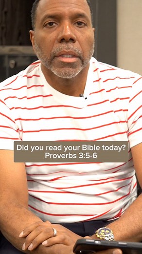 Let's talk about Proverbs 3:5-6 📝#wcci #creflodollar #proverbs #biblestudy #bible #verse #trustinggod | Creflo A. Dollar