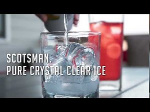 DCE33 Scotsman Pure Crystal Clear Ice