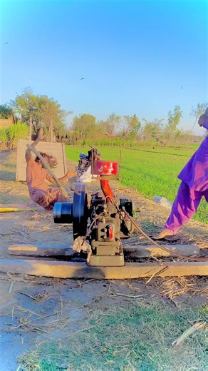 DIESEL ENGINE start on Full Target Man