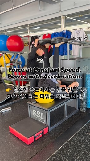 심현준 | 창원 선수재활·퍼포먼스 스페셜리스트 | SSL ACCELERATED ISOKINETIC MACHINE Isokinetic은 일정한 속도에서 최대 힘을 지속적으로 만들어내는 수축 방식입니다. 하지만 기존 아이소키네틱 장비는 👉 기능적인 움직임 👉 스포츠에서 필요한... | Instagram
