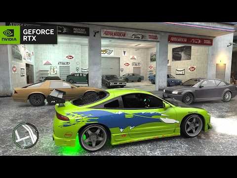 GTA IV Path Tracing RTX Remix - 4K Textures Warcaco Graphics Mod Showcase