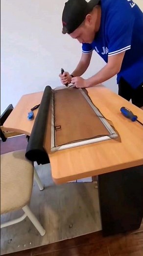 Replacing a damaged window screen #windowscreen #windowrepair #diytips #hometips #homerepair #diy