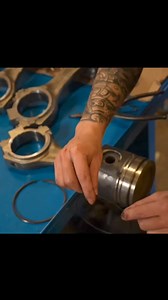 explanation of installing piston rings minus the clocking of the piston rings #mechanic #dieselpower #dieselcar #womenpower #cumminsnation #cumminsrepair #femalemechanic #dieselmechanic | The Girl Mechanic