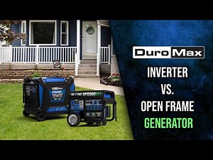 Inverter vs. Open Frame Generator – Which One Should You Buy?
