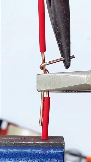 How to twist single core wire firmly #short