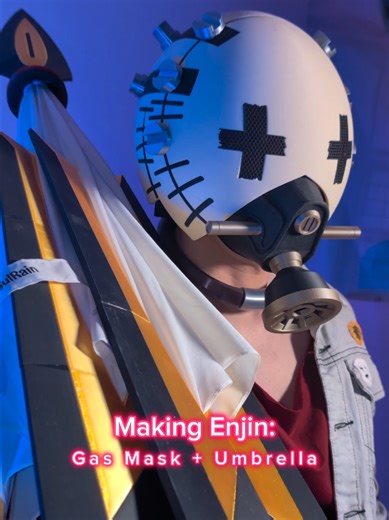 Making Enjin's Umbrella from Gachiakuta using @Flashforge 3D AD5X printer! ⛱️🌟 . the AD5X is perfect for Multicolor printing and handles TPU (flexible filament) beautifulIIlly! Fast, reliable, and self sufficient #Flashforge #AD5X #3dprinting #3dprinter #cosplay enjin