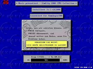 SimCity 2000 Folge #000 Installation