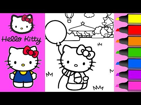 Coloring Hello Kitty | The Best Hello Kitty Coloring Page