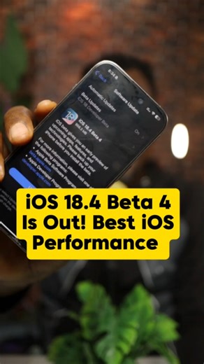iOS 18.4 Beta 4 Is Out! BEST Performance Upgrade On iOS! #ios #ios18 #iphone #apple #ios18_4Beta4 #SmartDepot #techtips #makethisviral #newupdate #new #features #release #firmware #iphone16promax #iPhone16Pro #iphone16plus #iphone16 #iphone15promax #iPhone15pro #iphone14 #iphone13 #iphone12 #iphone11 #fb #fbpost2025シ | Smart Depot Tech | Facebook