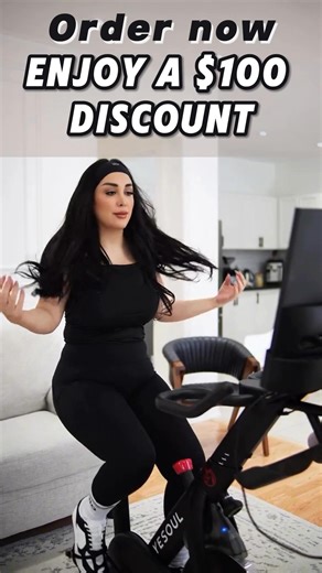 🌴 Make this summer your funnest yet! Turn every ride into me-time entertainment with the Yesoul G1M Plus Bike: 🖥️ 21.5" Swivel Screen 📱 Mirror Peloton, YouTube, Zwift & more 🔊 Surround Sound that makes every ride a vibe 🔥 Only $399 — ¼ the price of Peloton, 👉 Spin, smile, and sweat the stress away. | Yesoul