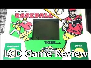 Tiger Electronic Baseball LCD Handheld Game Review - The No Swear Gamer