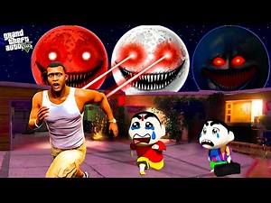 GTA V : ফ্রাঙ্কলিন এর শহরে ভয়ংকর চাঁদ আক্রমণ করছে | GTA V Bengali Gameplay | gta 5 bangla