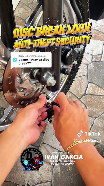 Top Motorcycle Disc Brake Lock for Security