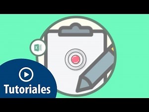 Cómo hacer una macro Excel 2019, 2016