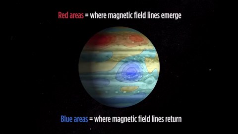 View of Jupiter’s Dynamo Captured by NASA Juno Missio