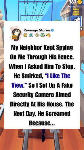 12K views · 204 reactions | My Neighbor Kept Spying On Me Through His...