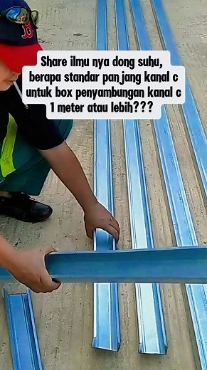 157K views · 836 reactions | Kalo kami selalu panjang 1 meter untuk box sambungan kanal C #bajaringan #tutorial #tips #trik #diy #idekreatif #tukangbajaringan #tukanglas #tukangbangunan #tukang | izazibajaringan | Facebook
