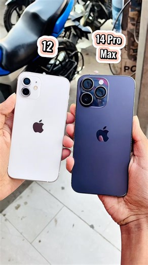 iPhone 12 Vs iPhone 14 Pro Max || Camera Zoom Test! #shorts