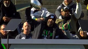 Best moments from Philadelphia Eagles parade