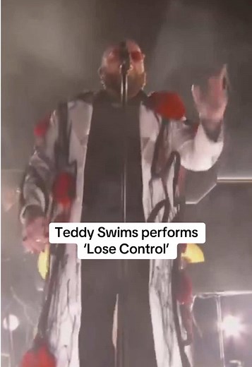 Teddy Swims Sings 'Lose Control' at the 2025 Grammys