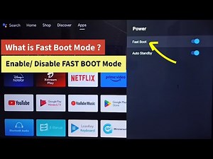 All Android TV | What is FAST BOOT and How to Enable / Disable ?