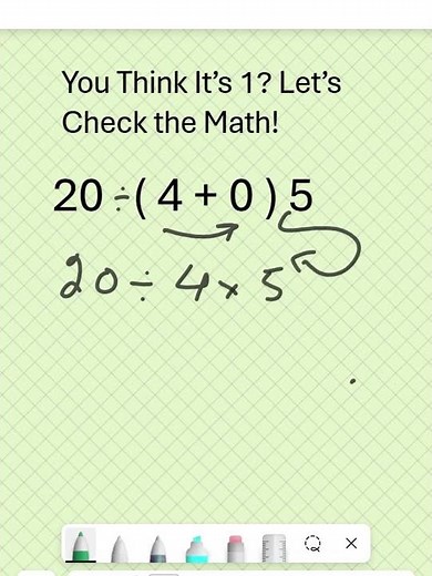 You Think It’s 1? Let’s Check the Math!🧠 Challenge Style