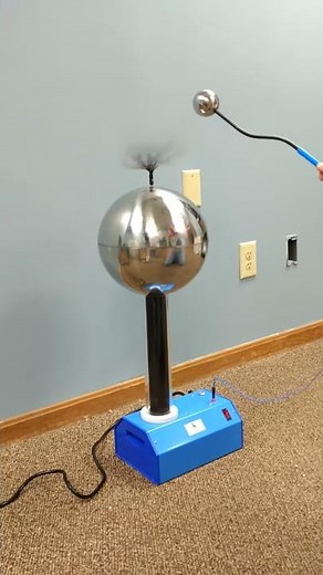 Hair Raising Demonstration for Van De Graff Generator