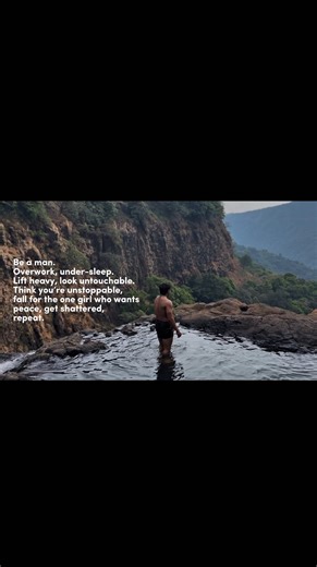 lazy on Instagram: "Somewhere along the way, we learn how to carry weight. Work more. Sleep less. Build strength until no one can question it. Convince ourselves we’re untouchable. But no one tells you that the strongest men still fall not to failure, but to someone who wants peace when all you know is war. You break. You rebuild. You repeat. #explorepage✨ #founderstory #personalbranding #startup #motivationalquotes"