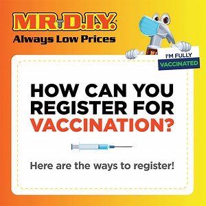 𝑮𝒆𝒕 𝒕𝒉𝒆 𝑺𝒉𝒐𝒕𝒔, 𝑺𝒂𝒗𝒆 𝑳𝒊𝒗𝒆𝒔! Here are 3 easy ways to get registered for COVID-19 vaccination! 𝗢𝗽𝘁𝗶𝗼𝗻 𝟭: Access Department of Health’s vaccination registration directory and look for your city or municipality https://bit.ly/VaccineRegistrationDirectory 𝗢𝗽𝘁𝗶𝗼𝗻 𝟮: Ask your Barangay Health Workers (BHW) and Barangay Health Emergency Response Teams (BHERTs) on how to sign up for the vaccine 𝗢𝗽𝘁𝗶𝗼𝗻 𝟯: Go to your city/municipality’s Public Information Office (PIO)