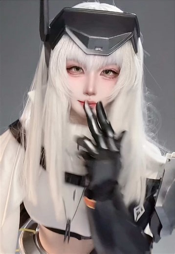 …How’s my new upgrade looking?🤍 NIKKE- Snow White heavy arms cosplay @GODDESS OF VICTORY: NIKKE . #nikke #NIKKE2026NewYear #cosplay #dance #trend