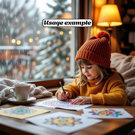 Easy Mandala Coloring Book 50 Pages PDF A4, Kids Family Activity, Brahman Collection - Etsy