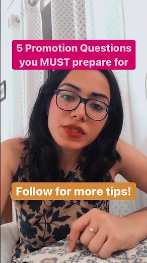 5 promotion interview questions you MUST prepare for #shorts #interviewtips #interviewquestions