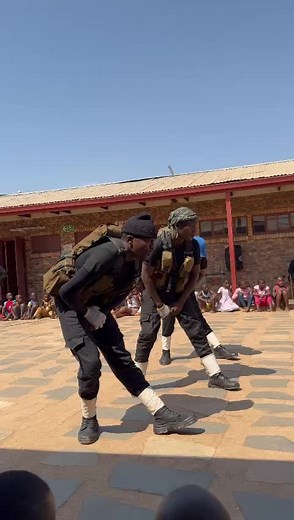 Synchronized Dance Routine in Tactical Gear