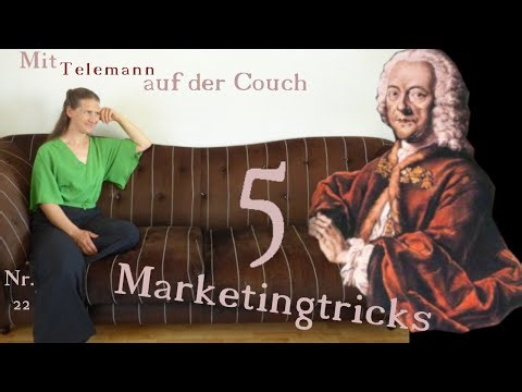 Telemann auf der Couch #22 Wie promotet Telemann? Seine Marketingtricks.. How did Telemann promote?