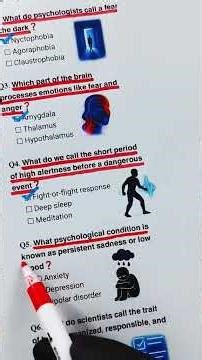 PSYCHOLOGY QUIZ 🧠 Can You Pass