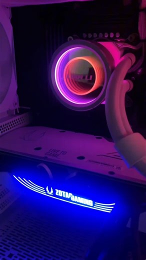 How is he going to react when he wakes up to this surprise finished PC build? IG: pcandparts #PcBuild #GamingPC #PcSetup #Tech #PcHardware #PcComponents #PcGaming | ZOTAC