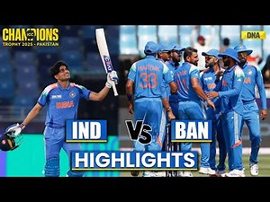 IND vs BAN Highlights: Shubman Gill & Shami Wreck BAN; IND Won By 6 Wickets | India vs Bangladesh