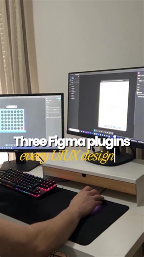 ALEX | Three Figma plugins every UI/UX designer should know 👀 Stop wasting time. Use smarter tools. • iCharts – generate clean, customizable... | Instagram